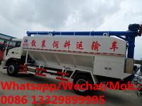 China New FOTON AUMARK 4*2 RHD 220hp Euro 2 22cbm animal feed pellet vehicle for sale, farm-oriented bulk feed container truck for sale