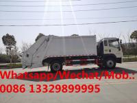 China Customized SINO TRUK HOWO 4*2 RHD12CBM garbage compactor truck for sale, 10T compacted garbage vehicle for KENYA for sale