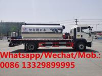 China Customized SINO TRUK HOWO LHD 160hp diesel 10cbm asphalt distributing vehicle for sale, HOWO bitumen distributing vehic for sale