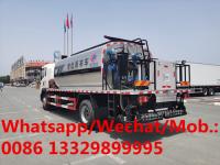 China Customized SINO TRUK HOWO LHD 160hp diesel 10cbm asphalt distributing vehicle for sale, HOWO bitumen distributing vehic for sale