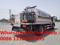 China customized HOWO 4*2 RHD 10,000L mobile asphalt distributing tanker truck for sale, Factory sale good price bitument tank for sale