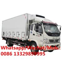 China customized FOTON AUMARK 40,000 day old chicks transported truck, best selling poultry van truck for day old birds for sale