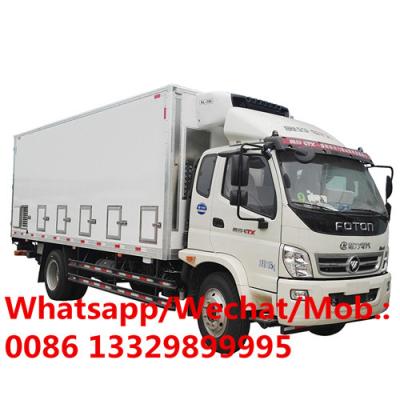 China customized FOTON AUMARK 40,000 day old chicks transported truck, best selling poultry van truck for day old birds for sale