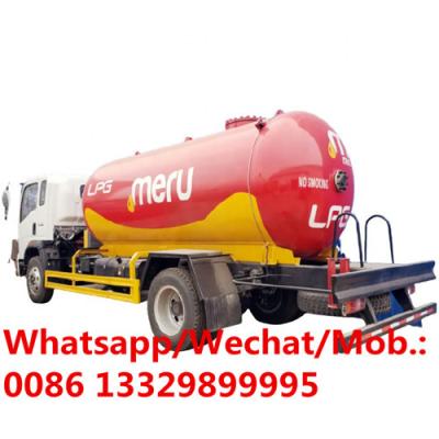 China customized HOWO LHD/RHD 8,000L BOBTAIL LPG GAS TRUCK for sale, Best price lpg gas dispensing vehicle for sale for sale