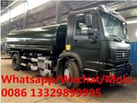 China HOT SALE!  SINO TRUK HOWO 4*2 LHD/RHD 266hp 15cbm mobile oil tanker truck for sale, Customized bobtail lpg gas vehicle for sale