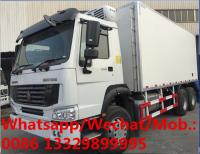China Customized SINO TRUK HOWO 6*4 336hp diesel 20T refrigerated truck for sale, Good price HOWO cold room van truck for sale for sale