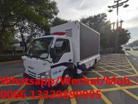 China customized ISUZU brand P5 Mobile LED screen vehicle for sale, HOT SALE!good price  ISUZU diesel LED advertising truck for sale
