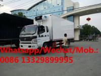 China Customized FOTON AUMARK 4*2 LHD 108hp diesel refrigerated truck for sale, 4T FOTON AUMARK cold room vna truck for sale for sale