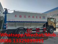 China FOTON AUMARK 4*2 240Hp RHD diesel 24CBM bulk feed truck for sale, best price FOTON animal feed transported vehicle for sale