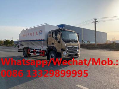 China good price FOTON 20CBM 9T-11T farm-oriented and livestock poultry feed transported vehicle for sale, bulk feed container for sale