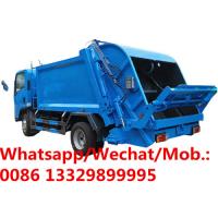 China Cheaper price ISUZU 5cbm-10cbm compacted garbage truck for sale, China ISUZU garbage compacted vehicle supplier for sale for sale