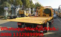 China Best selling Customized FOTON AUMARK 4*2 RHD 4T flatbed wrecker towing truck for sale, exported recovery vehicle for sale