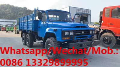China Dongfeng 6*6 long head off road  cargo truck, dongfeng cross-road carrier, off road transported vehicle for sale
