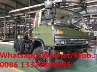 China Customized dongfeng 6*6 153 off road  cargo transported vehicle for sale, new manufactured crossroad transporter for sale