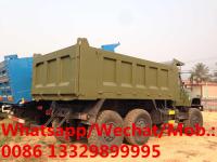 China dongfeng long head 6*6 6 wheels drive Cross-field mine-use dump truck for sale, mine-use dump tipper truck for sale 6*6 for sale