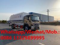 China good price FOTON 4*2 RHD 240Hp diesel 24CBM bulk feed truck for sale, 12T farm-oriented livestock poultry feed vehicle for sale
