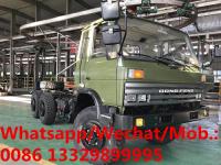 China customized dongfeng 6*6 6 wheels drive Cross-field dump truck for sale, good price off road dump tipper vehicle for sale for sale