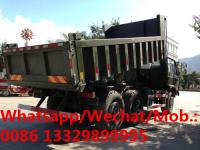 China customized dongfeng 6*6 6 wheels drive Cross-field dump truck for sale, good price off road dump tipper vehicle for sale for sale
