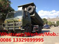 China customized dongfeng 6*6 6 wheels drive Cross-field dump truck for sale, good price off road dump tipper vehicle for sale for sale
