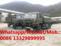 China high quality and best price dongfeng 6*6 off road  water tanker truck for sale,cross-field dirnking water truck for sale