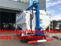 China 2021s best selling-Dongfeng 10T hydraulic discharging bulk feed transported truck for sale, 20CBM feed pellet vehicle for sale