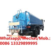 China beiben 6*4 20m3 20000 liters water transport tank spray bowser truck, cistern tanker transported vehicle for sale for sale