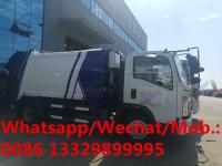 China Customized SINO TRUK HOWO 8CBM compacted garbage truck for sale, 5T Compressed garbage truck supplier in China, for sale