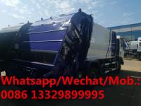 China Customized SINO TRUK HOWO 8CBM compacted garbage truck for sale, 5T Compressed garbage truck supplier in China, for sale