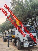 China Customized FOTON AUMAN RHD 8T telescopic crane boom mounted on cargo truck for sale,good price new 8T truck with crane for sale