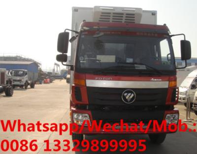 China Customized FOTON AUMAN brand 4*2 LHD/RHD 6.4m 50,000 day old chicks transported truck for sale,best price baby chick van for sale