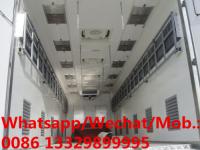 China Customized FOTON AUMAN brand 4*2 LHD/RHD 6.4m 50,000 day old chicks transported truck for sale,best price baby chick van for sale
