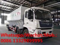 China HOT SALE!new Dongfeng 10wheels 30cbm bulk feed transported vehicle, 15T farm-oriented and livestock feed vehicle for sale