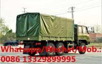 China HOT SALE! Best price dongfeng 6*6 LHD 210hp diesel off road dump tipper vehicle with Tarpaulin Pole and Tarpaulin, for sale