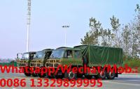 China HOT SALE! Best price dongfeng 6*6 LHD 210hp diesel off road dump tipper vehicle with Tarpaulin Pole and Tarpaulin, for sale
