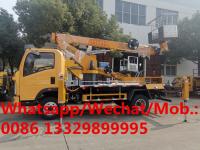 China Good price Customized HOWO 4*2 LHD 26M telescopic high altitude operation truck for sale, aerial working ladder vehicle for sale