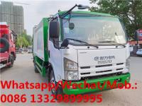 China HOT SALE! GOOD PRICE ISUZU 8cbm Refuse garbage compactor vehicle, HOT SALE! rear loader garbage compactor truck for sale for sale