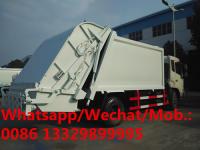China good price dongfeng 12cbm-14cbm 10T Refuse garbage compactor truck for sale, HOT SALE! Rear loader garbage truck for sale