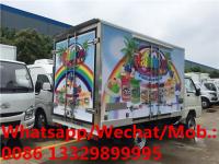 China Good price FOTON 4*2 LHD/RHD diesel refrigerated truck for sale, Factory sale 1tons mini cold van truck for sale for sale