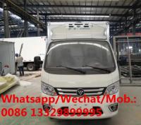 China HOT SALE!FOTON 4*2 LHD gasoline mini day old chick transported van truck, Good price smallest baby chicks van car for sale