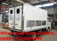 China HOT SALE!FOTON 4*2 LHD gasoline mini day old chick transported van truck, Good price smallest baby chicks van car for sale