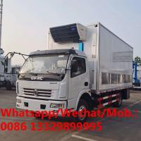 China Factory sale best price dongfeng 5T 35000 day old chick transported truck, baby chick van container on car for sale for sale