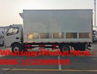 China Factory sale best price dongfeng 5T 35000 day old chick transported truck, baby chick van container on car for sale for sale