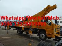 China Good price JMC 23m working height telescopic type aerial working platform truck for sale, truck mounted aerial platform for sale