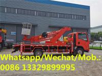 China Factory sale good price ISUZU 14m working height truck mounted aerial working platform, High altitude operation vehicle for sale