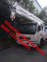 China HOT SALE! new Dongfeng 18.5m folded truck mounted aerial working platform, High quality aerial working platform truck for sale