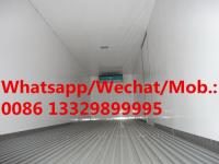 China FOTON AUMARK LHD 6m refrigerated truck for sale, Customized FOTON AUMARK 28CBM reefer van truck for fresh milk transport for sale