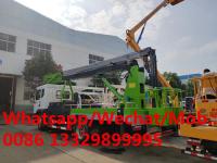 China Customized Dongfeng D9 4*2 LHD diesel 20m aerial working platform truck for Phillipines, good price new hydraulic bucket for sale