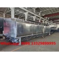 China Good price customized Light Duty 30 cbm 15T Aluminum alloy material Bulk Feed Tank Truck Body for sale, for sale