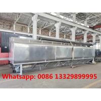 China Good price customized Light Duty 30 cbm 15T Aluminum alloy material Bulk Feed Tank Truck Body for sale, for sale