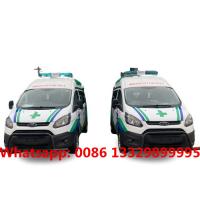 China Emergency Vehicle Petrol Ambulance_Small monitor Transit 120 Ambulance ICU Transit Medical Clinic New Ambulance Sale for sale